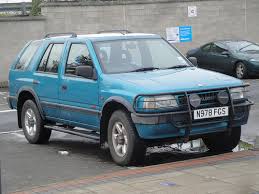 Vauxhall Frontera technical specifications and fuel economy